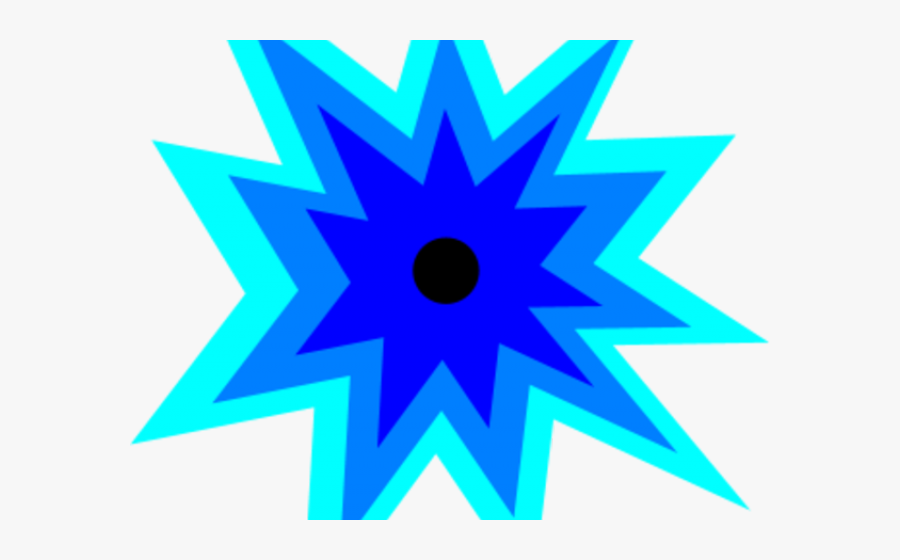 Blue Explosion Clipart , Free Transparent Clipart - ClipartKey