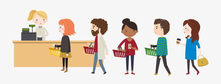 Transparent Stick Kids Reading Clipart - Queue Cartoon Images Png ...