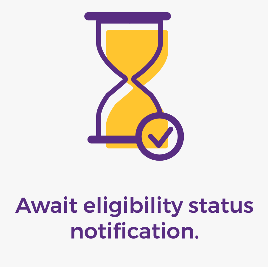Await Eligibility Status Notification , Free Transparent Clipart ...
