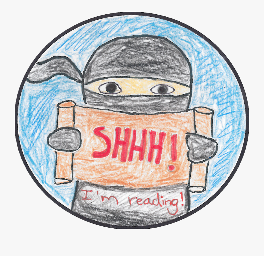 Shh I"m Reading - Cartoon , Free Transparent Clipart - ClipartKey