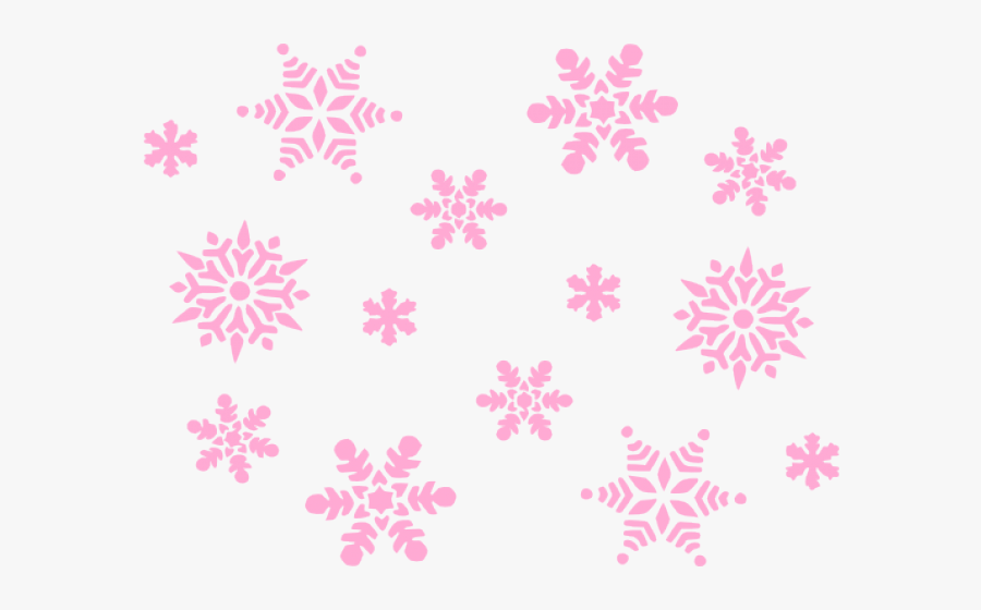 Pink Snowflake Clipart , Free Transparent Clipart - ClipartKey