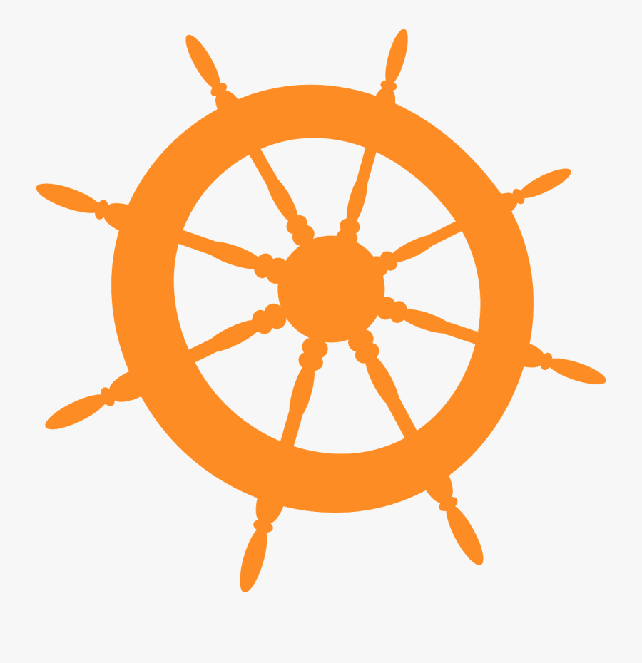 Ship Wheel Red , Free Transparent Clipart - ClipartKey