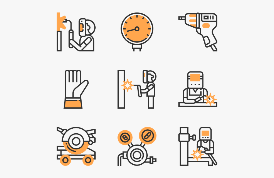 Welder - Steel Factory Icon , Free Transparent Clipart - ClipartKey