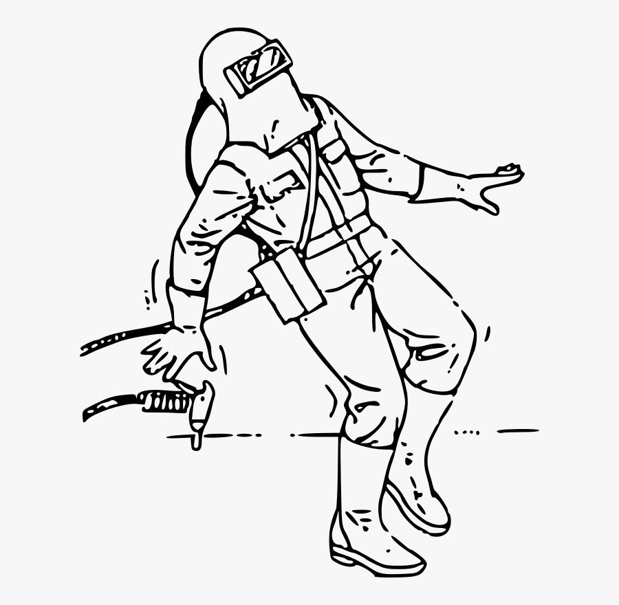 Welding Safety Drawing , Free Transparent Clipart - ClipartKey