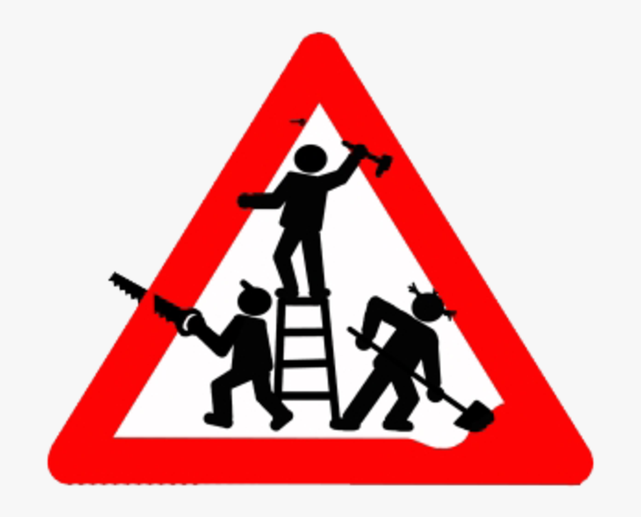 Road Signs Men At Work - Traffic Signs Men At Work , Free Transparent ...
