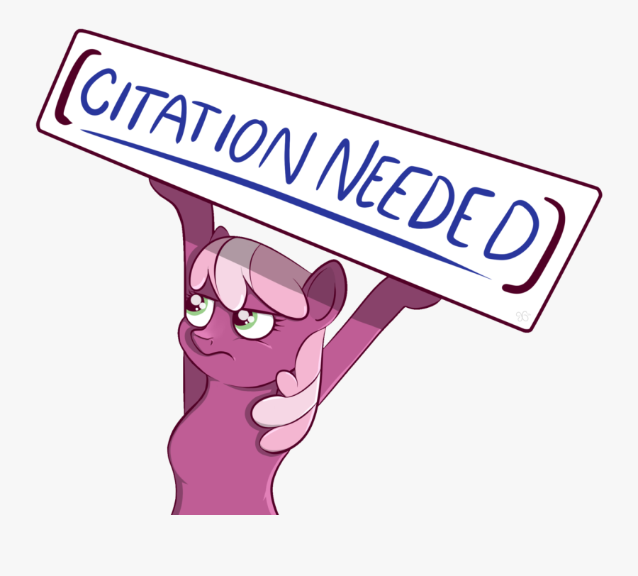 Mlp Citation Needed , Free Transparent Clipart - ClipartKey