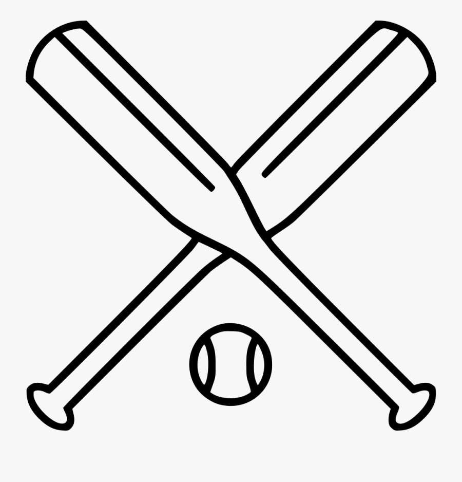 Baseball - Line Art , Free Transparent Clipart - ClipartKey