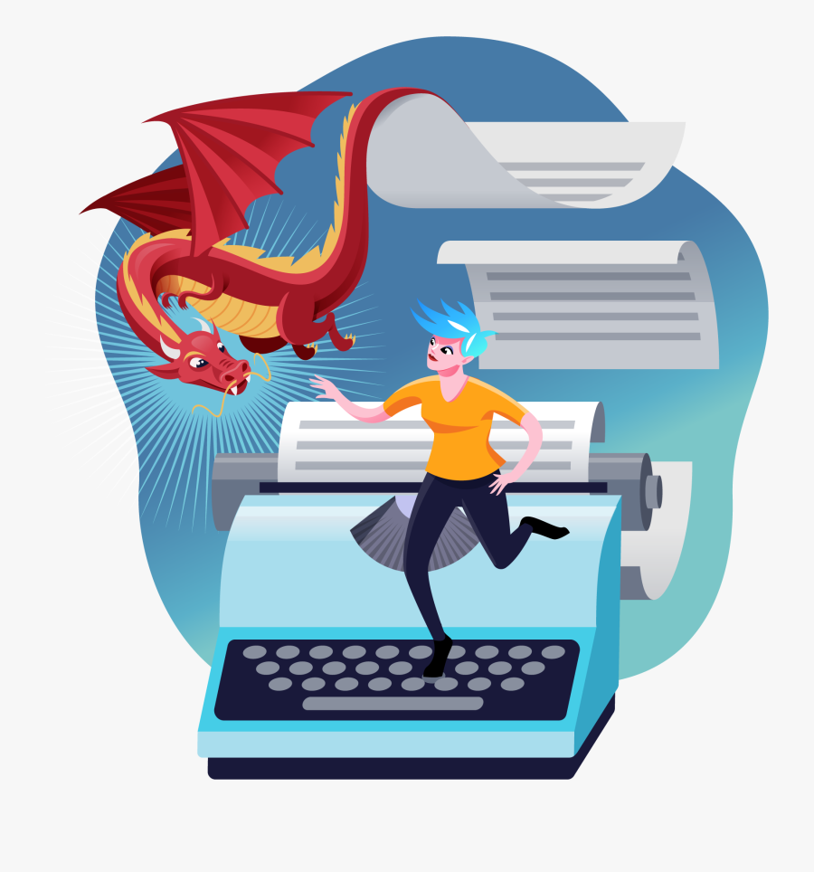 Game Writing Illustration - Cartoon , Free Transparent Clipart - ClipartKey