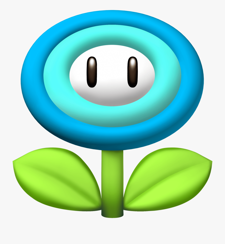 Super Mario Power Ups Ice Flower , Free Transparent Clipart - ClipartKey