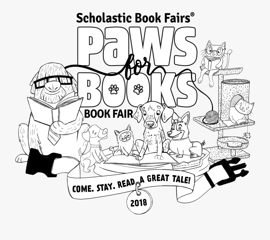 Transparent Scholastic Book Fair Clipart - Visit To A Book Fair For ...