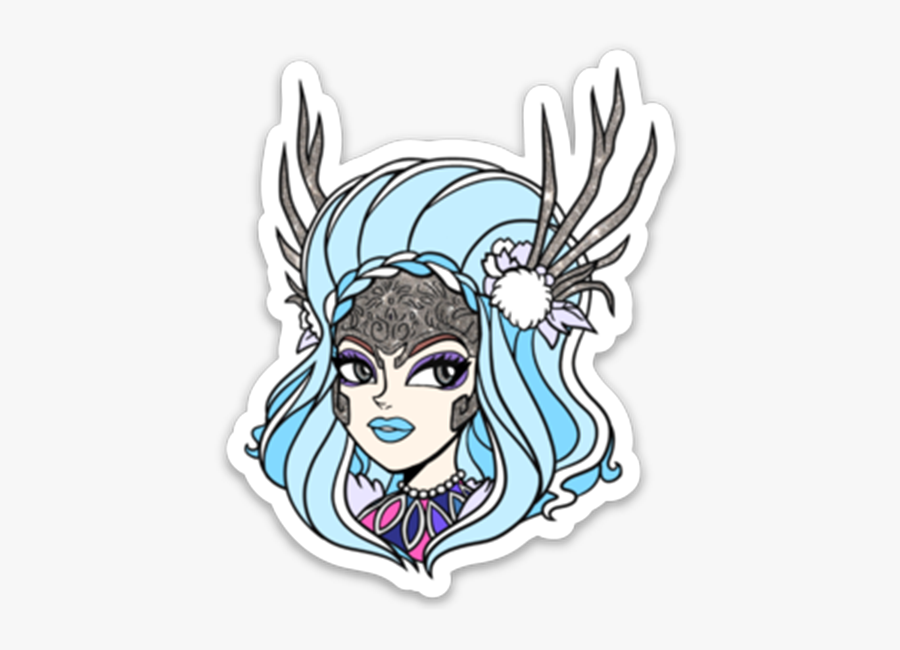 Ice Queen Sticker - Cartoon , Free Transparent Clipart - ClipartKey