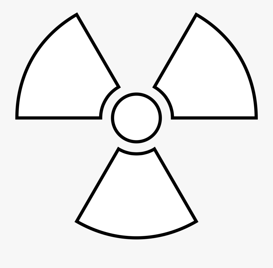 Radioactive Sign Png White , Free Transparent Clipart - ClipartKey
