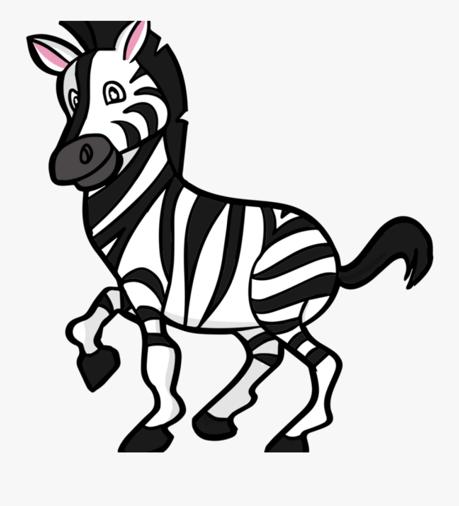 Transparent Zebra Clipart Png - Cartoon Zebra Transparent Background ...