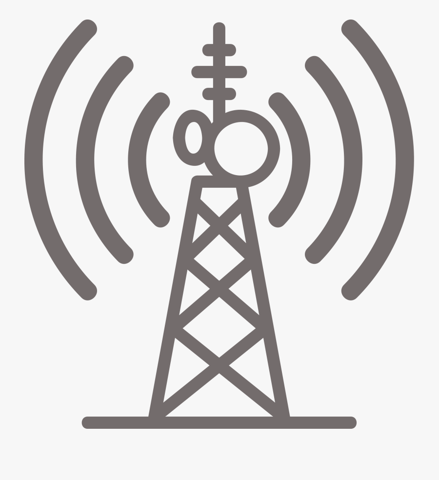 Broadcast Tower Icon - Mobile Network Operator Icon , Free Transparent ...