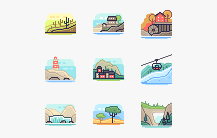 Landscapes , Free Transparent Clipart - ClipartKey