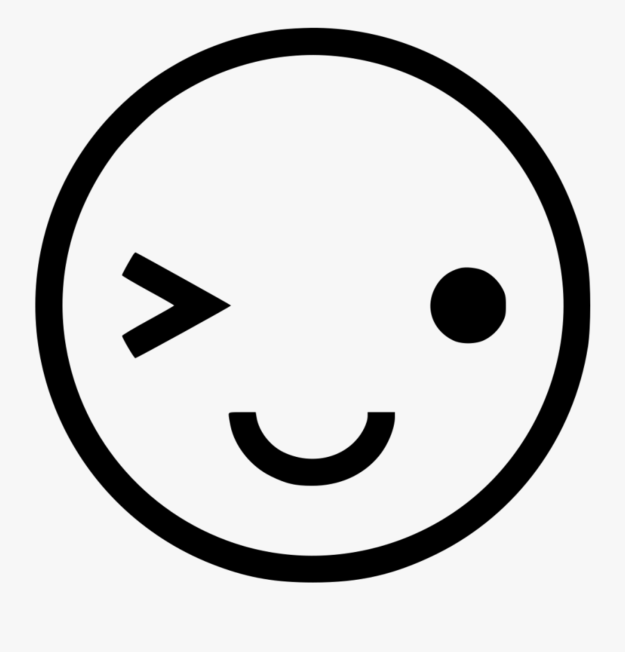 Wink - Icon , Free Transparent Clipart - ClipartKey