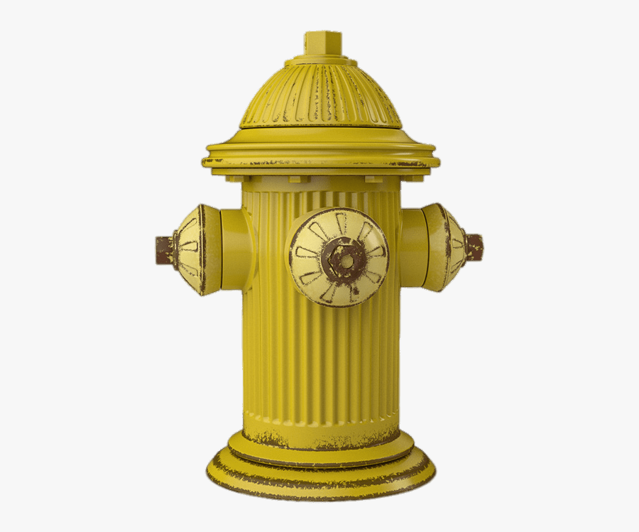 Yellow Fire Hydrant - Fire Hydrant Transparent Background , Free ...