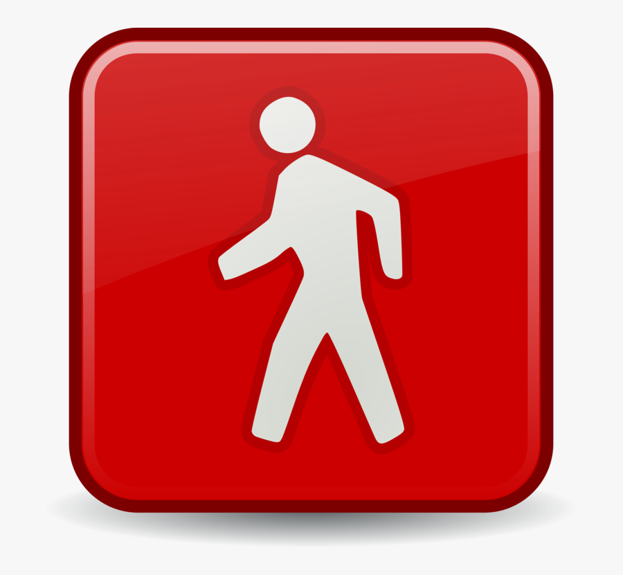 Green Walk Man Sign , Free Transparent Clipart - ClipartKey