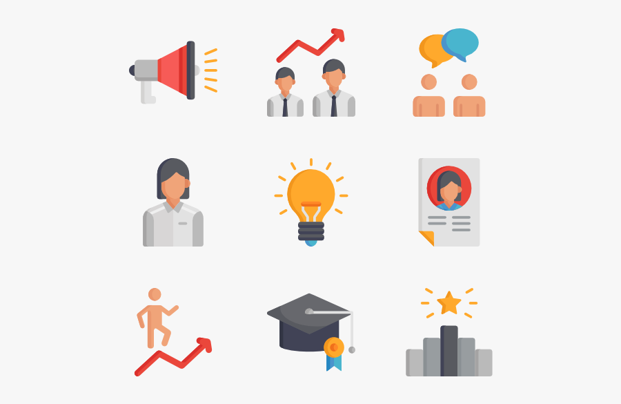 Motivation Icons Free Vector , Free Transparent Clipart - ClipartKey