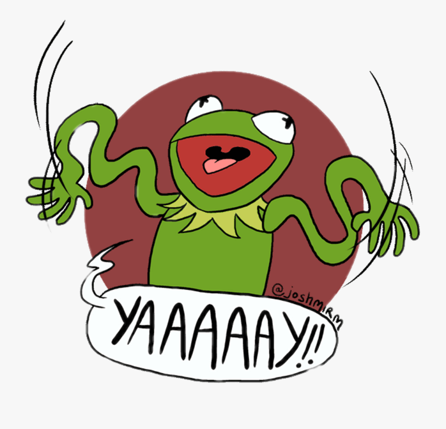 #yay #kermit #freetoedit - Yay Kermit The Frog Gif , Free Transparent ...