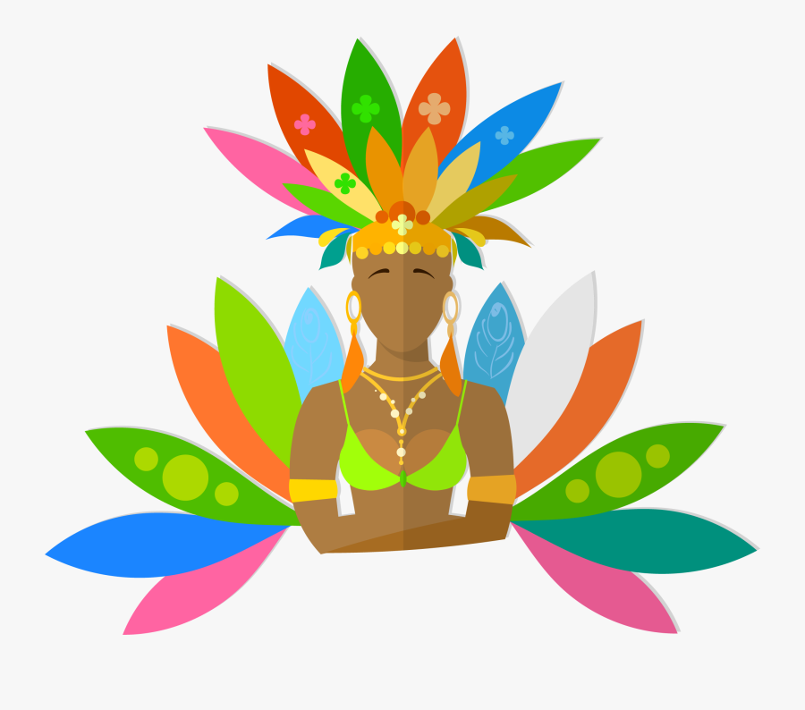 Clipart Free Carnival - Rio De Janeiro Carnival Cartoon , Free ...