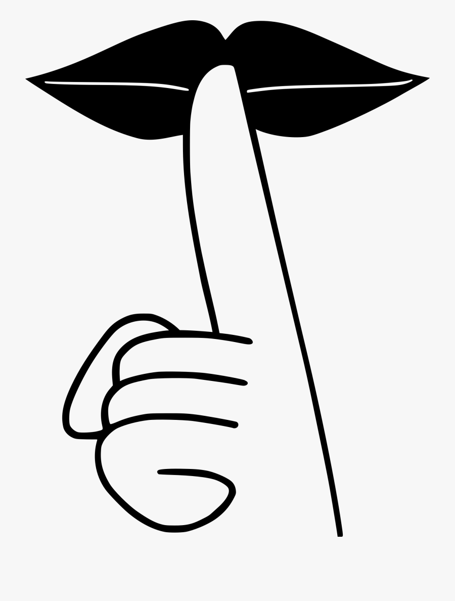 Shhh Clipart Hand Over - Shhh Png , Free Transparent Clipart - ClipartKey