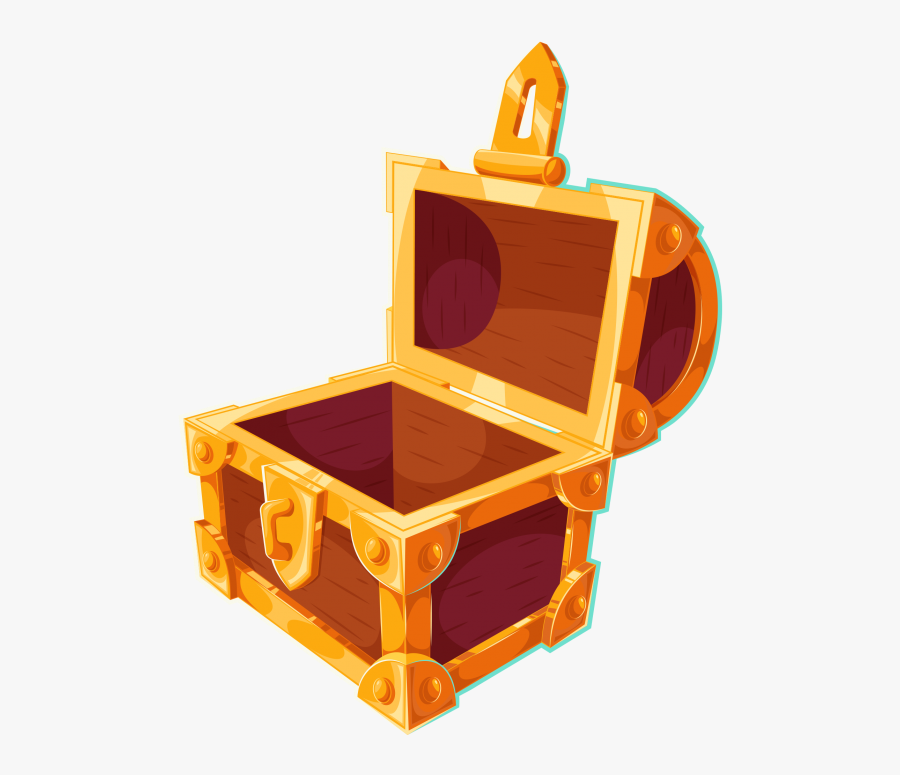 Empty Treasure Box Transparent Background Png Image - Transparent ...