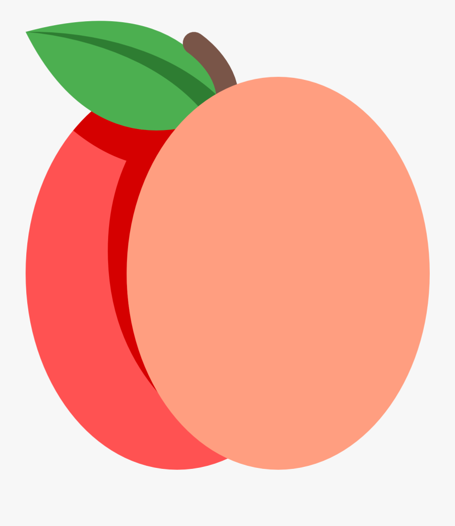 Fruits Clipart Peach - Peaches Icon Png , Free Transparent Clipart ...