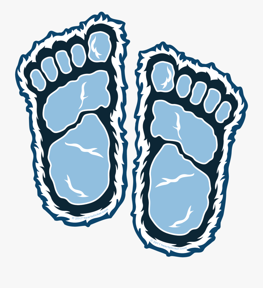 Feet Clipart Yeti - Yeti Footprint Clipart , Free Transparent Clipart ...