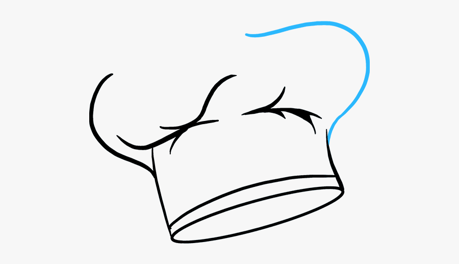 How To Draw A Chef Hat - Chef Hat Drawing Png , Free Transparent ...
