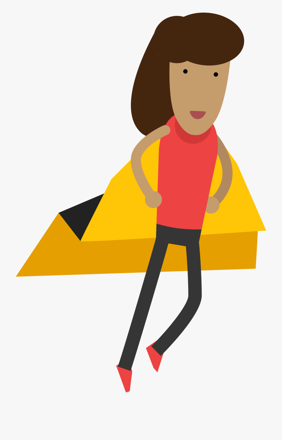 Be A Learning Hero - Cartoon , Free Transparent Clipart - ClipartKey