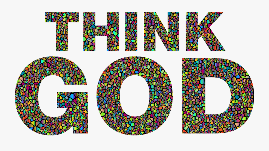 Symmetry,text,symbol - Think God , Free Transparent Clipart - ClipartKey