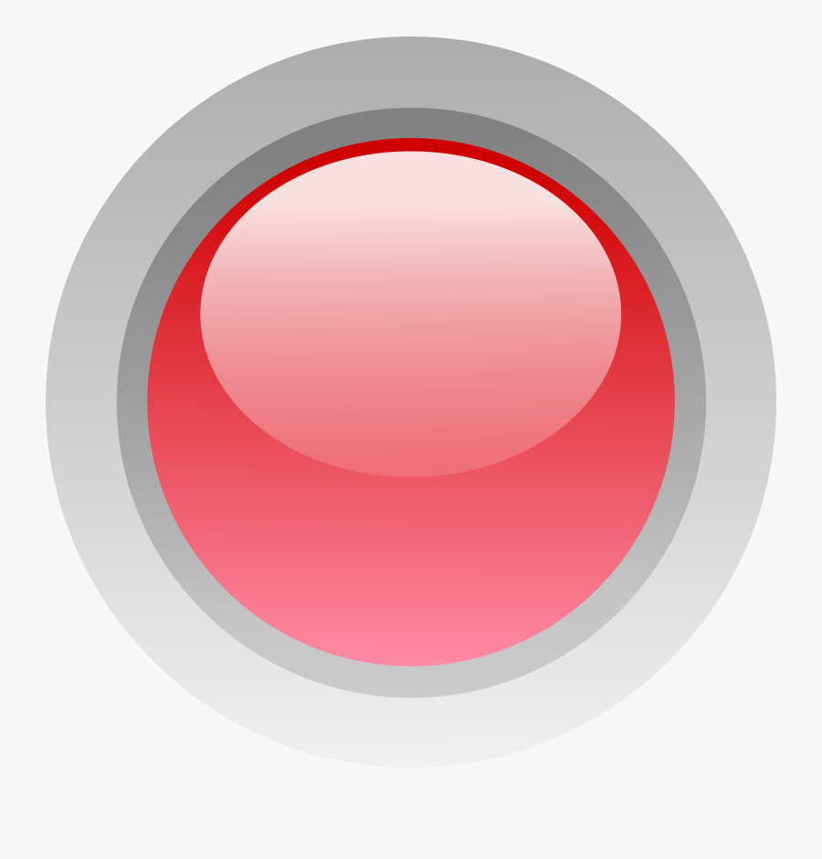 Sphere,circle,red - Round Led Icon , Free Transparent Clipart - ClipartKey