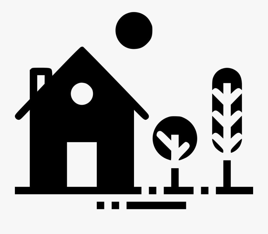 Home And Garden - Tree With Home Icon Png , Free Transparent Clipart ...
