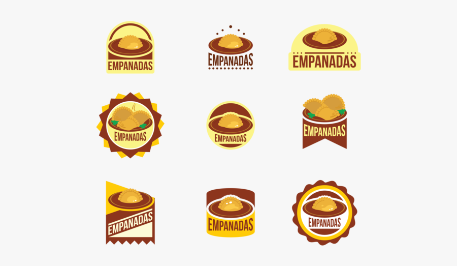 Empanadas Vector Emblems - Logos De Empanadas Gratis , Free Transparent ...