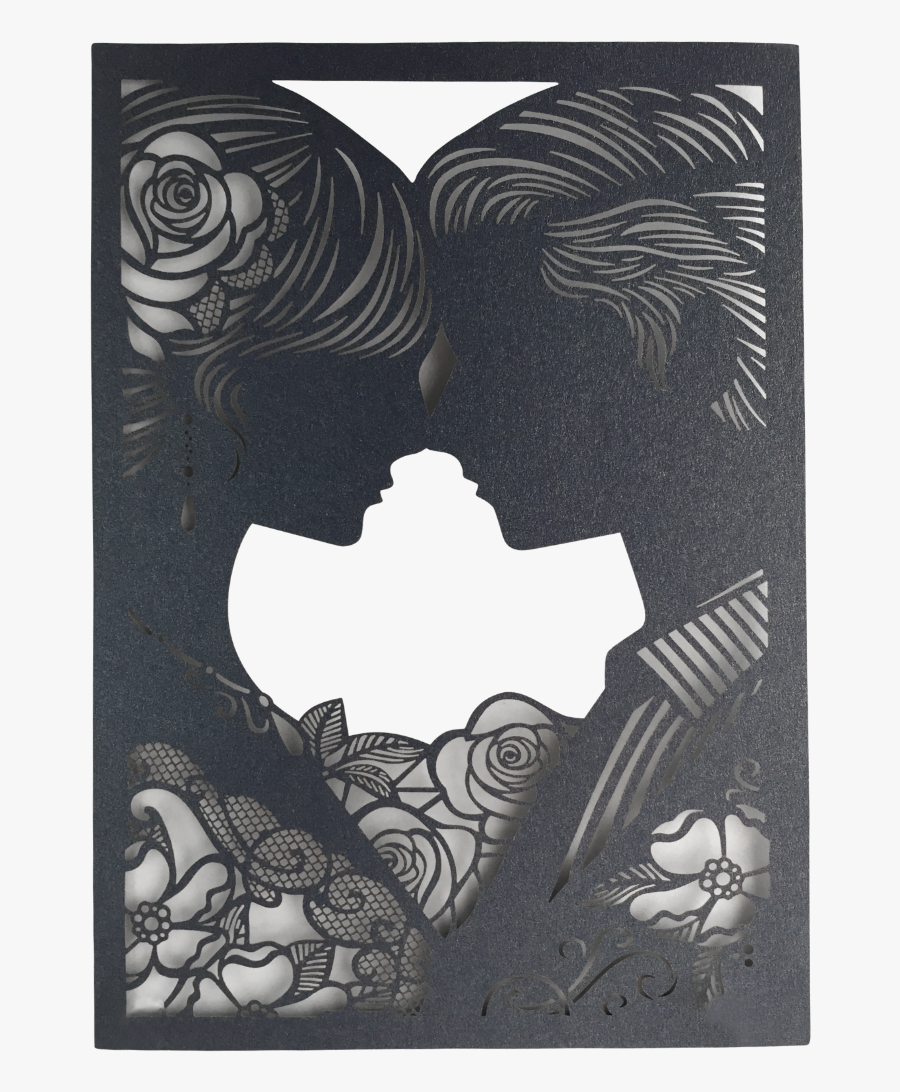 Transparent Romantic Date Clipart - Invitaciones Corte Laser Novios ...