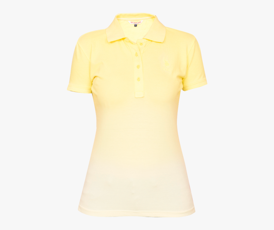 Yellow Uspa Tshirt - Polo Shirt , Free Transparent Clipart - ClipartKey