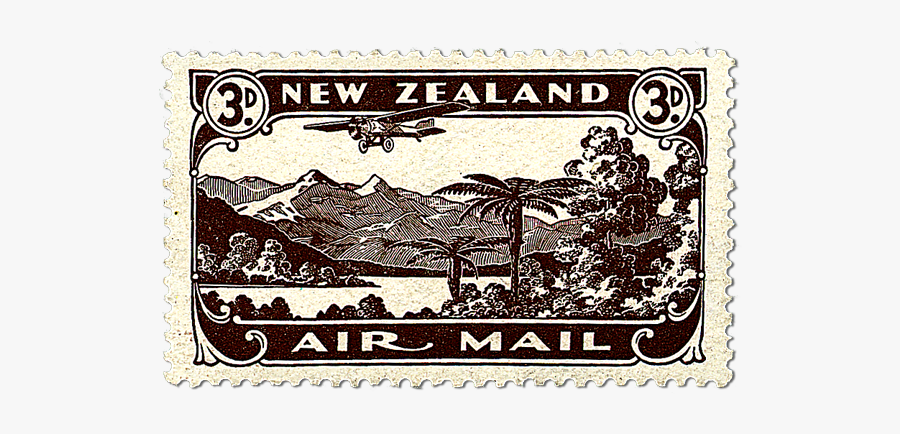 Clip Art Airmail Postage - Nz Stamps , Free Transparent Clipart ...