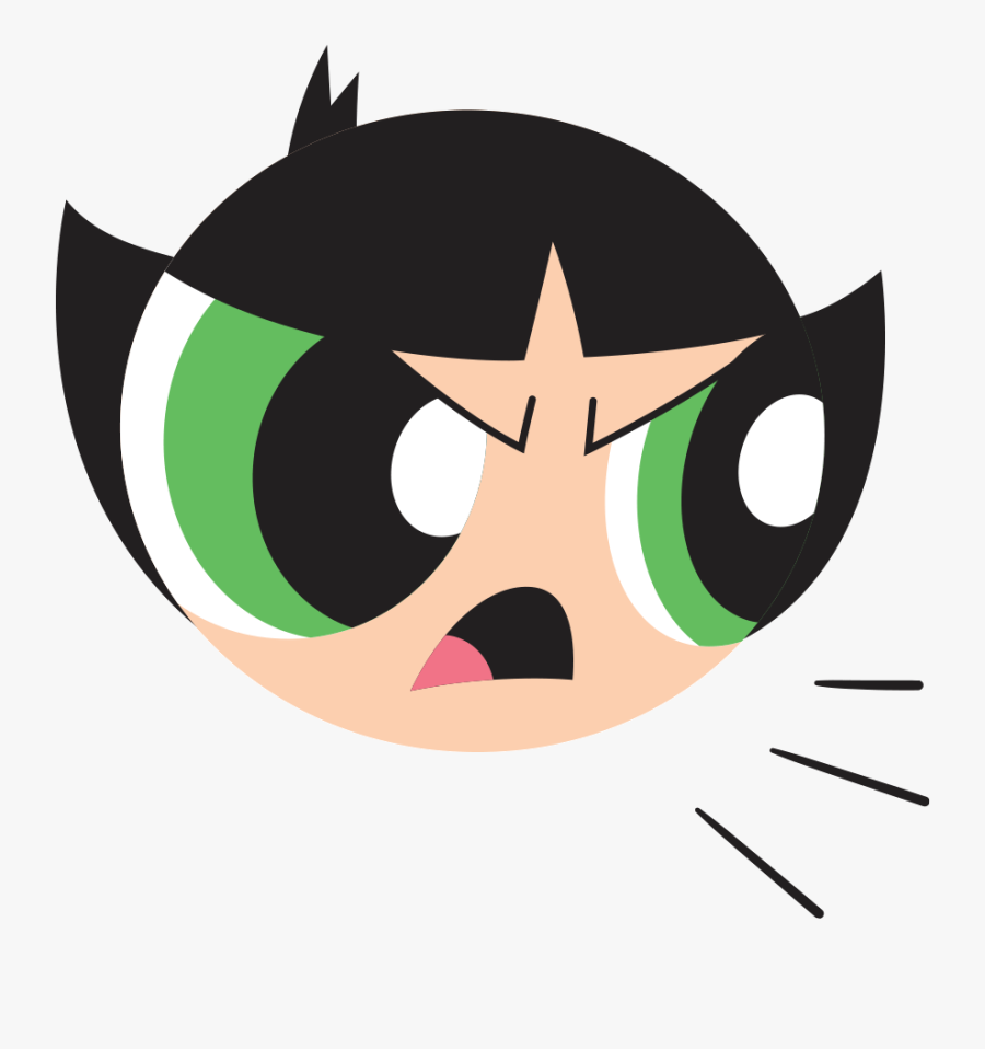 Angry Powerpuff Girls Sticker By Cartoon Network Clipart - Powerpuff ...