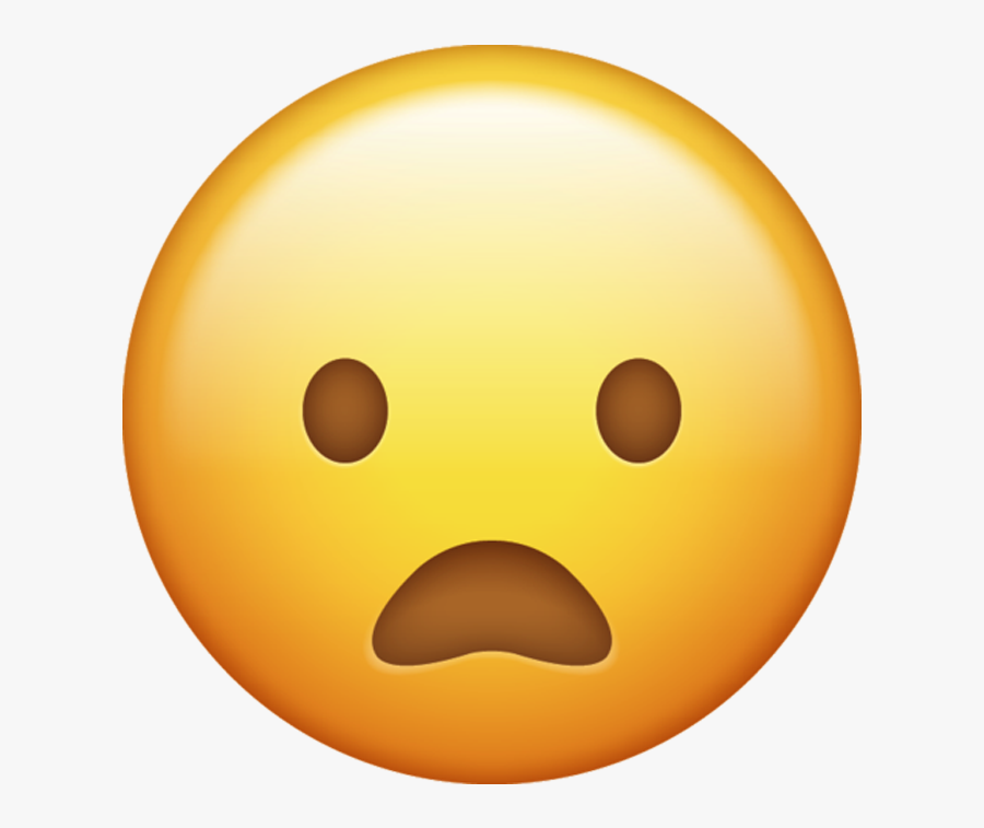 Transparent Frown Emoji , Free Transparent Clipart - ClipartKey