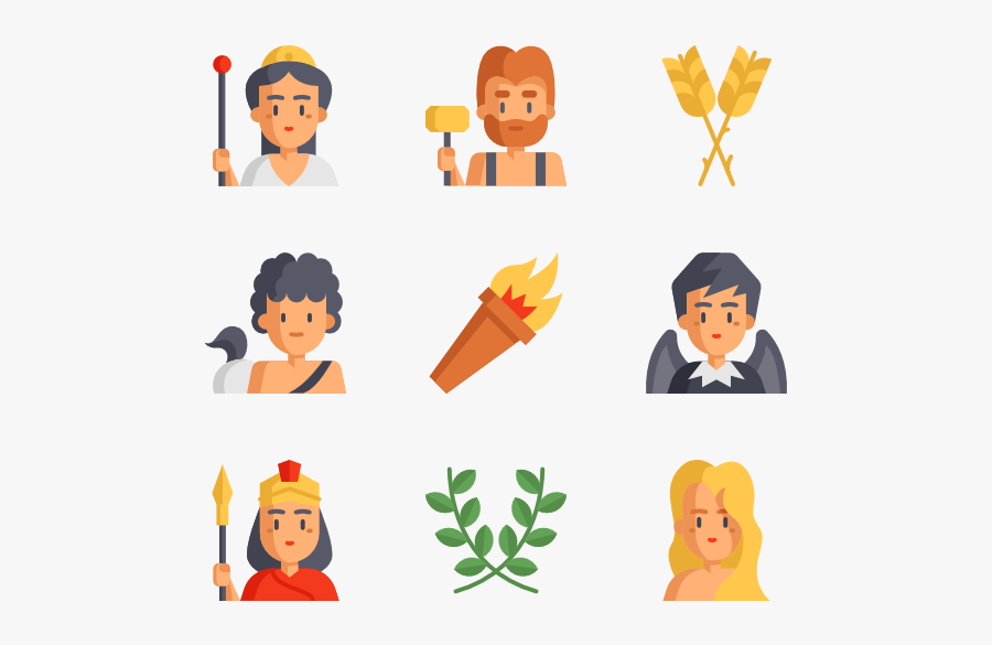 Greek Mythology - Icons Mythology , Free Transparent Clipart - ClipartKey