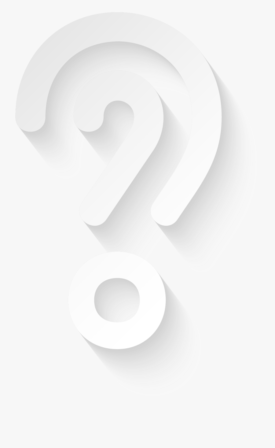 Question Mark White Png - 3d Question Marks Transparent Png , Free ...