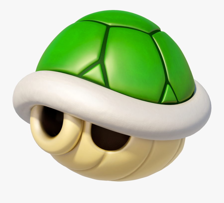 Blue Shell Mario Kart 8 - Green Turtle Shell Mario , Free Transparent ...