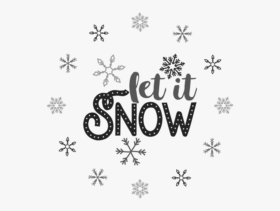 Let It Snow Png , Free Transparent Clipart - ClipartKey