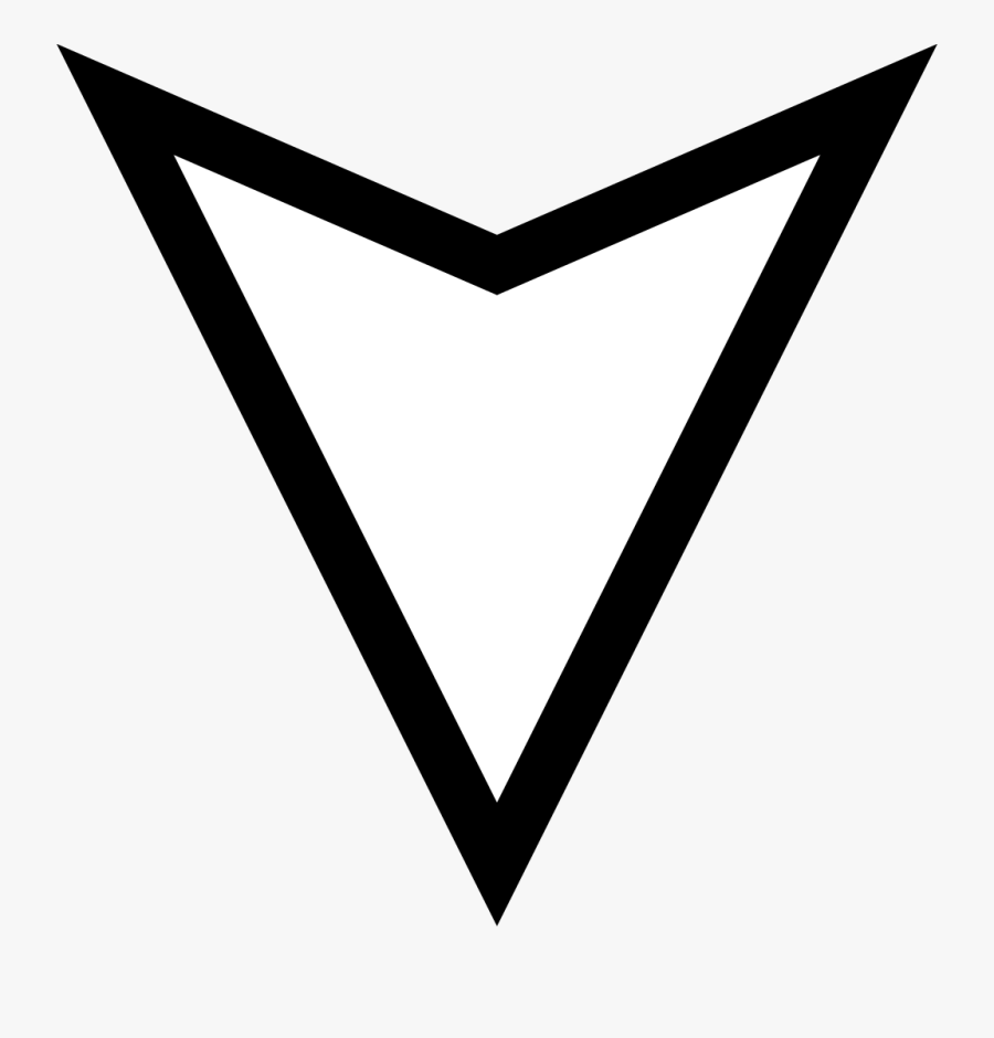 White Arrow Down - White Arrow Down Png , Free Transparent Clipart ...