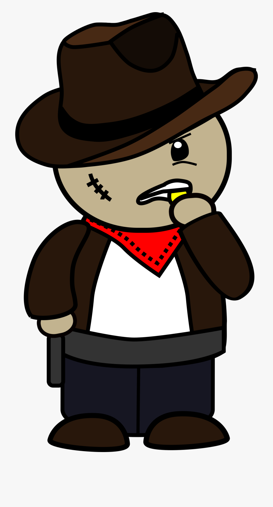 Free Cowboy Cartoon - Black Cowboy Cartoon , Free Transparent Clipart ...