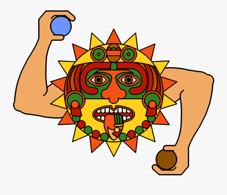 Mayan Clipart Mayan Temple - Mayan Sun God Cartoon , Free Transparent ...