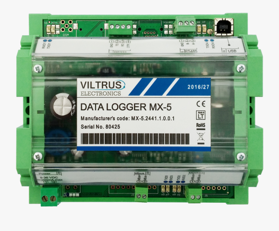 Viltrus Mx-5 Modbus - Gsm Modem Data Logger , Free Transparent Clipart ...