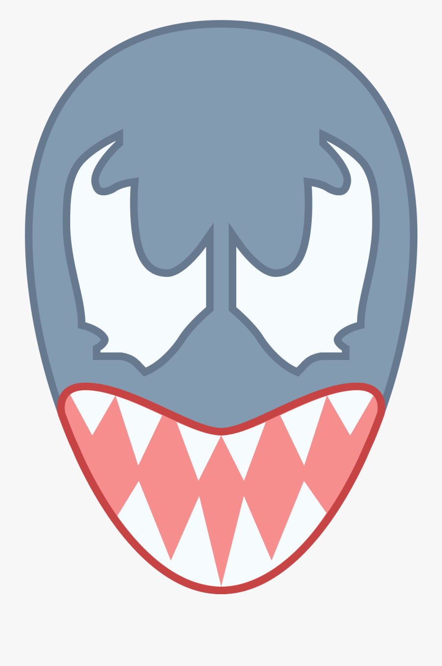 Venom Head Png Black And White Stock , Free Transparent Clipart ...