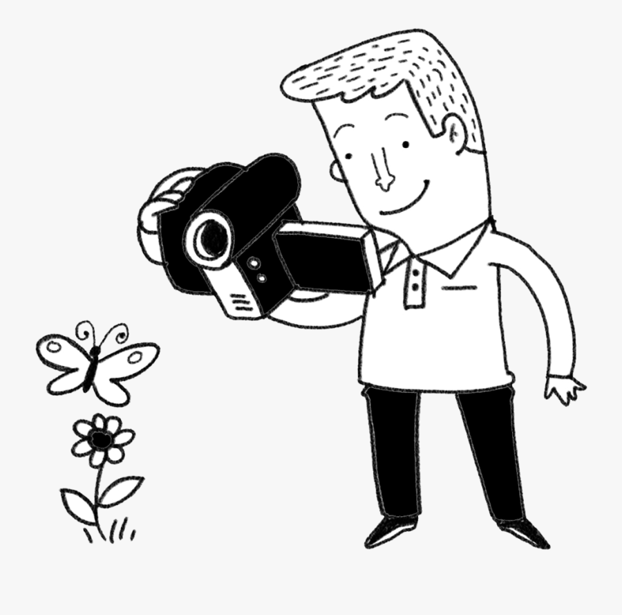 Filming In Research - Someone Filming Someone Drawing , Free ...